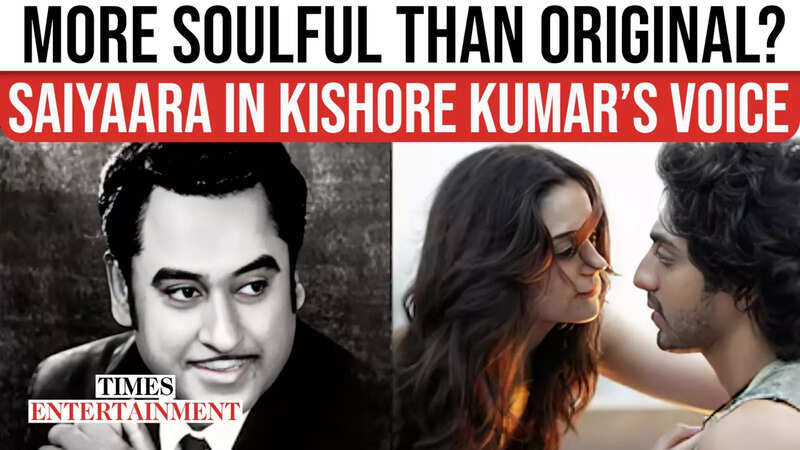 AI version of 'Saiyaara' in Kishore Da's vocals | Fans call it more soulful than the original