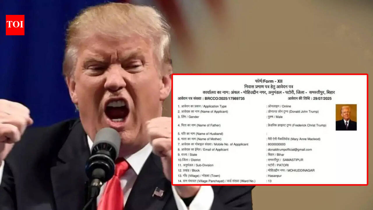 Donald Trump Named in Bizarre Bihar Fake ID Case, FIR Ordered