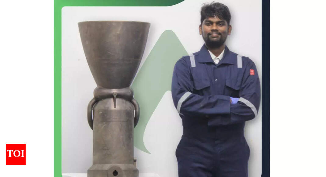 Indian space startup Agnikul builds world’s largest single-piece 3D ...