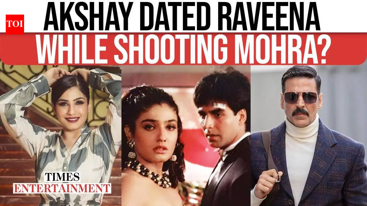 Did Akshay Kumar date Raveena Tandon on the 'Mohra' set? Director Rajiv ...