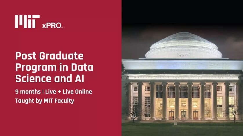 Gain advanced knowledge and skills in data science and AI with MIT xPRO’s Post Graduate Program ...