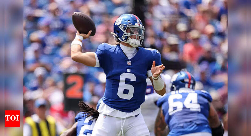 Jaxson Dart excels in NFL debut as New York Giants quarterback, has ...