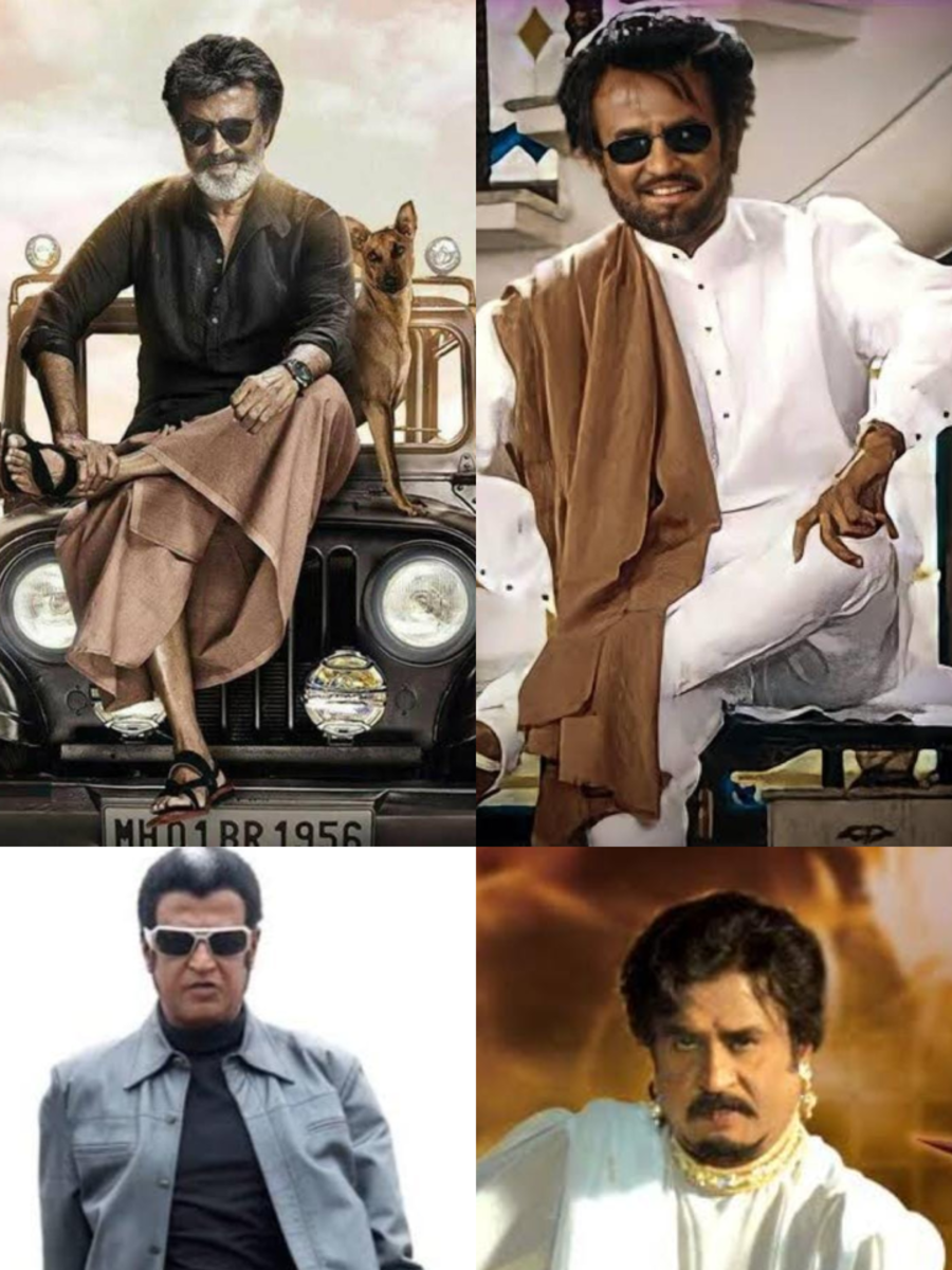Rajinikanth's most impressive looks over the years | Times of India