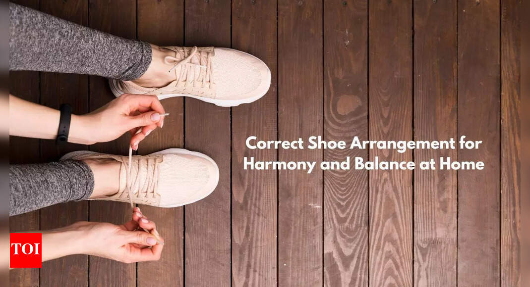 Correct Shoe Arrangement for Harmony and Balance at Home | - Times of India