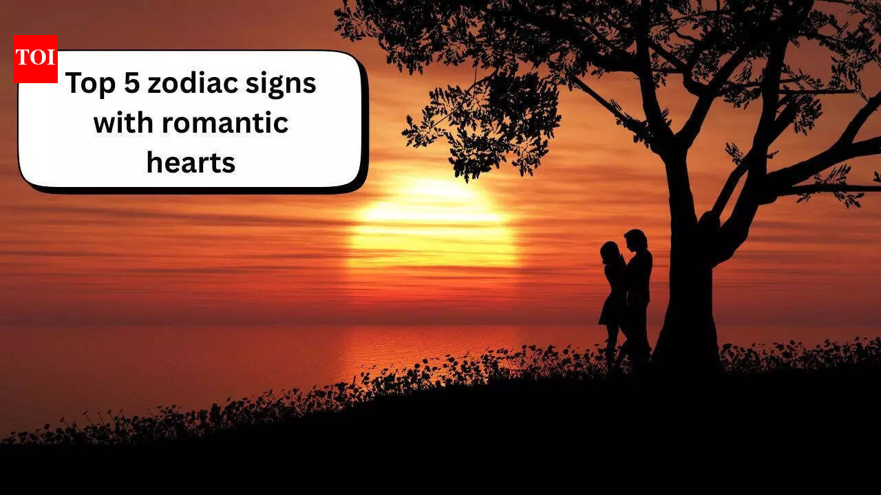 Top 5 zodiac signs with romantic hearts - The Times of India