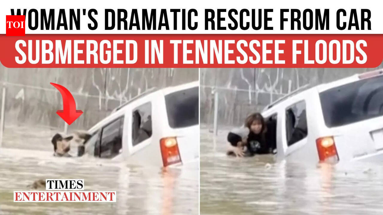 Tennessee Floods: Hero Rescues Woman Trapped In Submerged Car, Tragedy ...