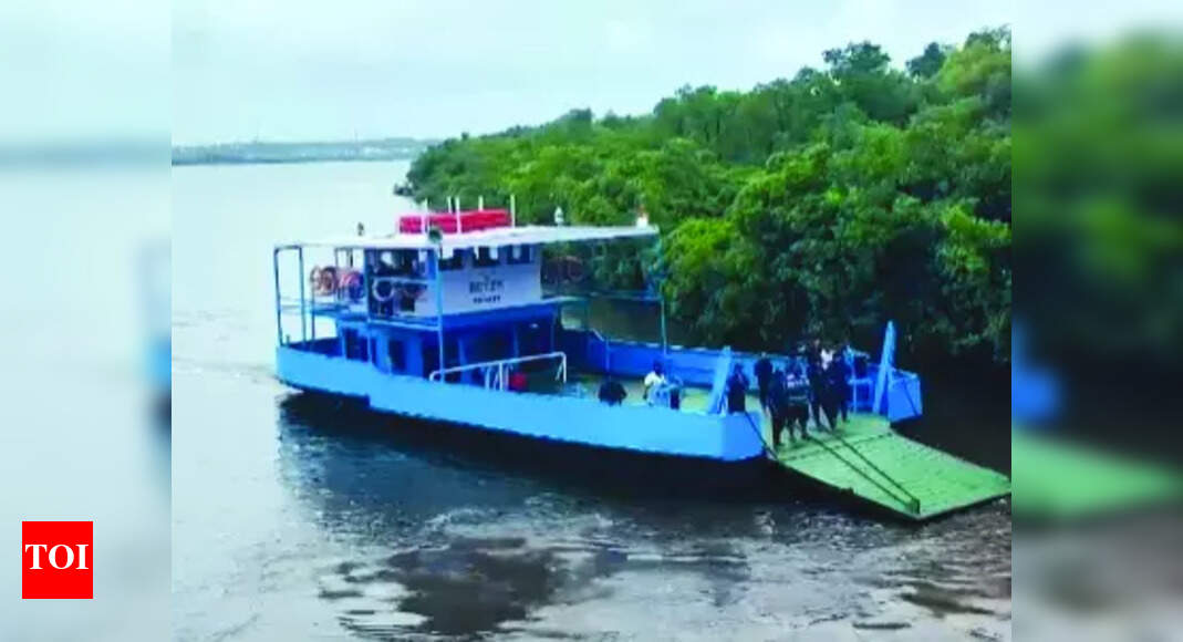 After month-long repairs, ferry back on Chorao-Ribandar route | Goa ...