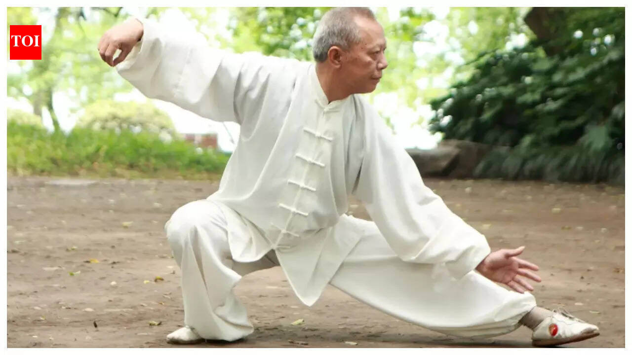 Chinese Tai-chi exercises to strengthen the kidney, liver, heart and ...