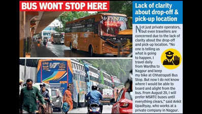 Passengers, bus operators anxious as two days remain for pick-up, drop ...