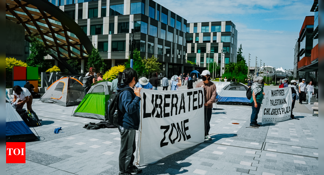 Microsoft sees biggest escalation yet of protests over Palestine ...