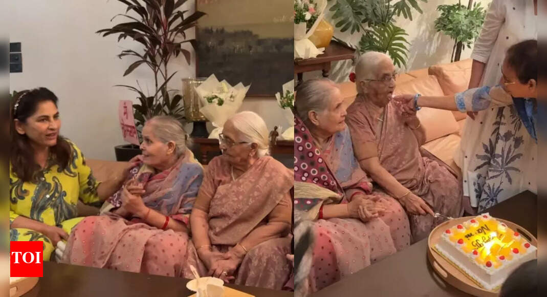Archana Puran Singh throws a lavish party for her mother’s 95th ...