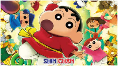 Shin Chan Dance Drawing