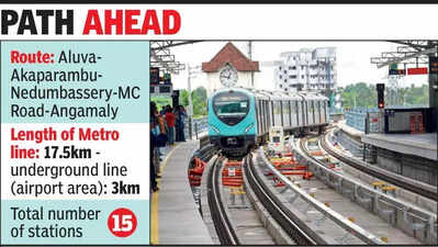 Kochi Metro takes baby steps for Phase III line to Angamaly | Kochi ...