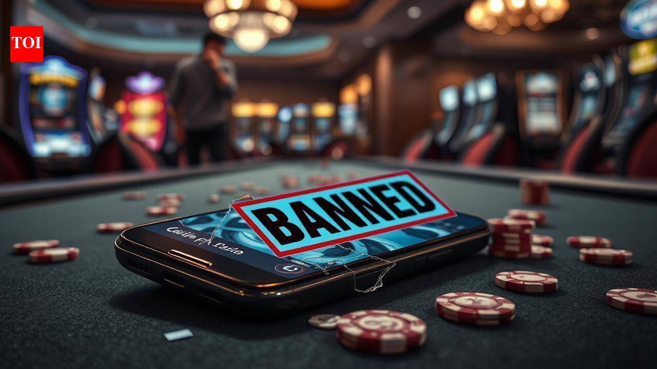 Banned Betting Apps India: Online gaming bill: 5 apps banned in 2025 ...