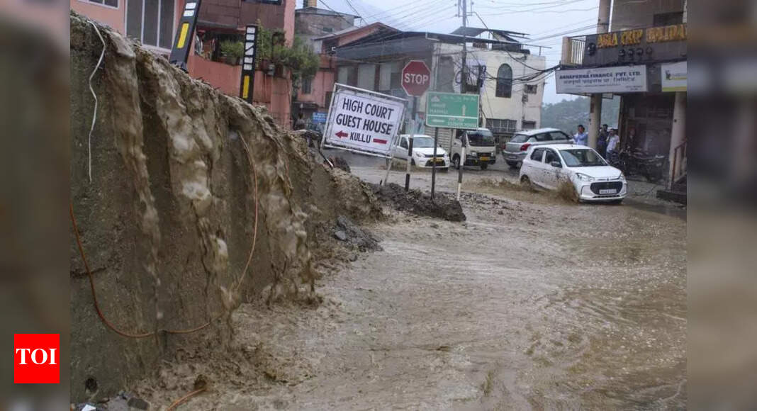 Heavy rain, dam water release cause flooding in Pathankot villages ...