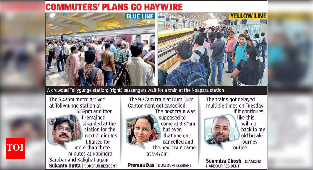 Delays, short-termination: Not a smooth ride on first couple of days of ...