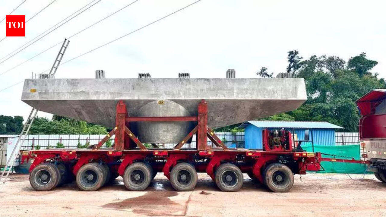 KMRL to install first pier cap for Phase II Kochi Metro line today ...
