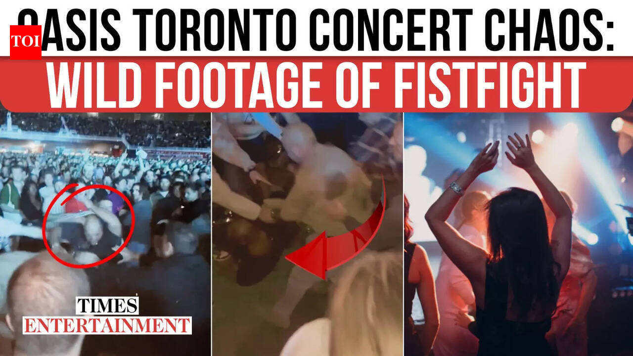 Chaos at Oasis Concert: Toronto Crowd Caught In Massive Brawl As ...