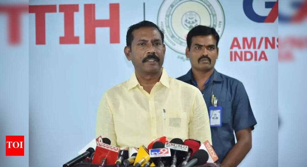 AP TDP chief Palla seeks 50% jobs in Vizag steel plant for displaced ...