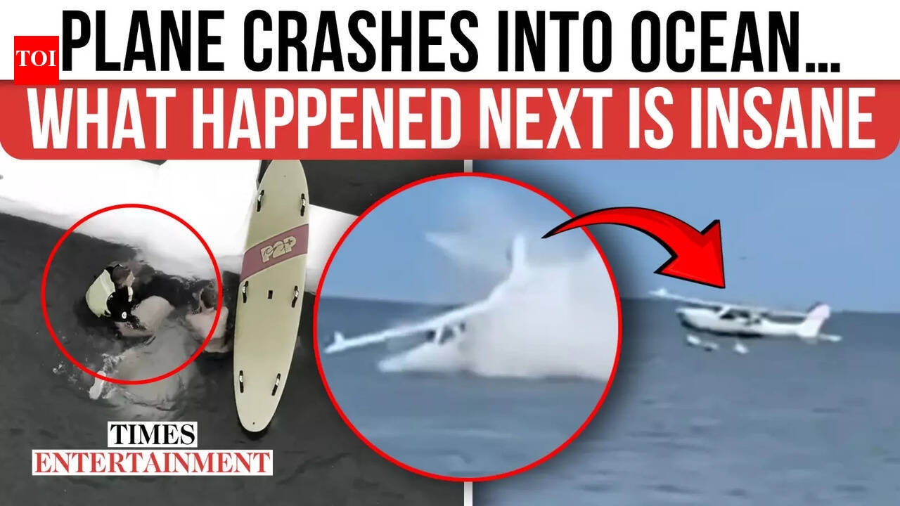 Plane Crashes Into Ocean After Takeoff; What Rescuers Did Next Was a ...