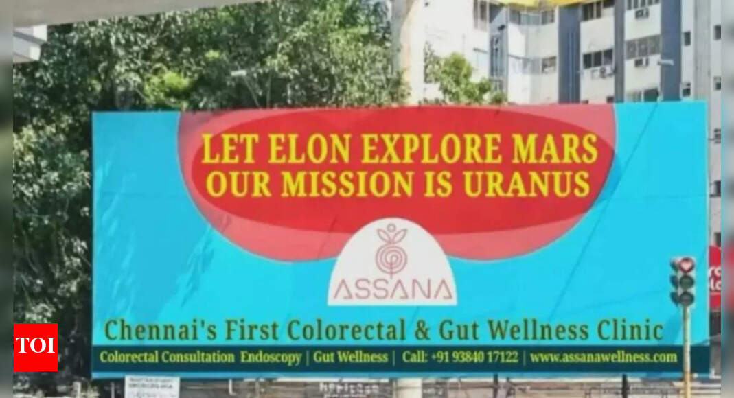 Chennai’s Assana Clinic’s witty billboard goes viral to raise gut ...