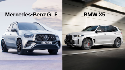 2025 BMW X5 vs Mercedes-Benz GLE: Price, dimensions, features, specs compared - The Times of India