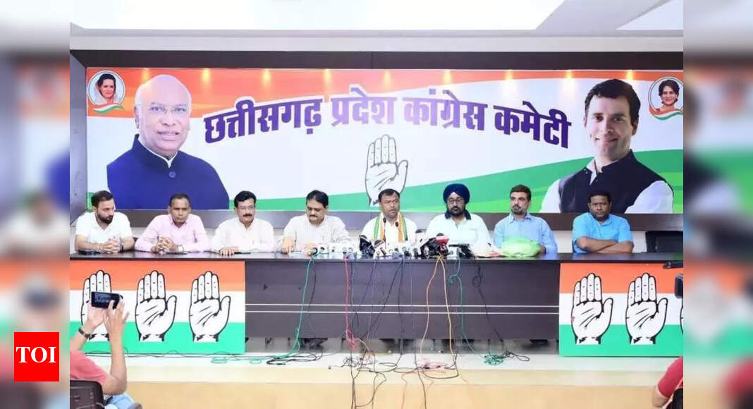 Flood even washed away imp documents as land record: Congress | Raipur ...