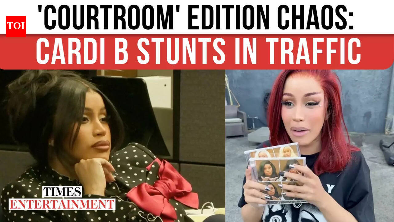 Cardi B Causes Chaos With New Album Promo Using Her Courtroom Photos In ...