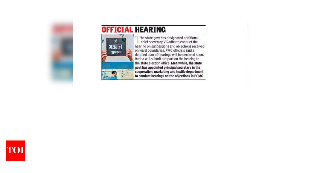 PMC gets 5,800 objections on ward boundaries, PCMC 318; hearing next ...