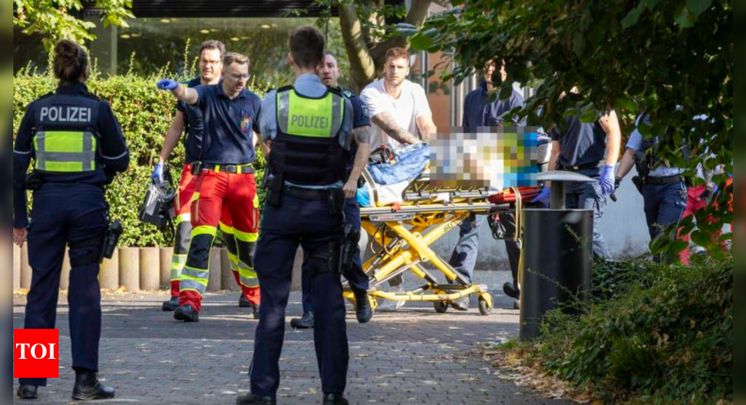 Germany stabbing attack: Teacher injured at Essen college; attacker ...