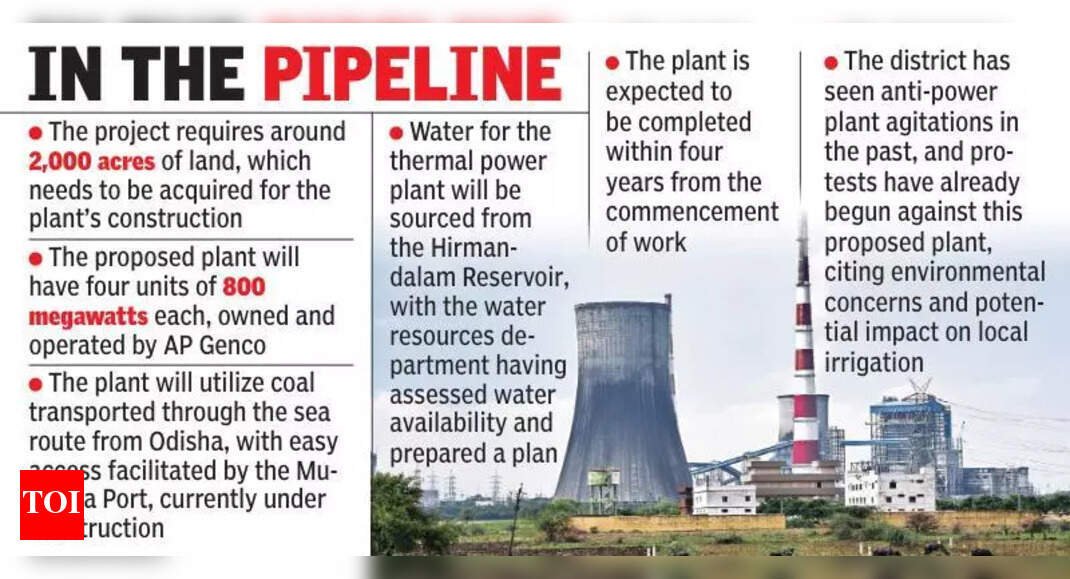 AP Genco proposes 3200 MW thermal power plant at Vennelavalasa ...