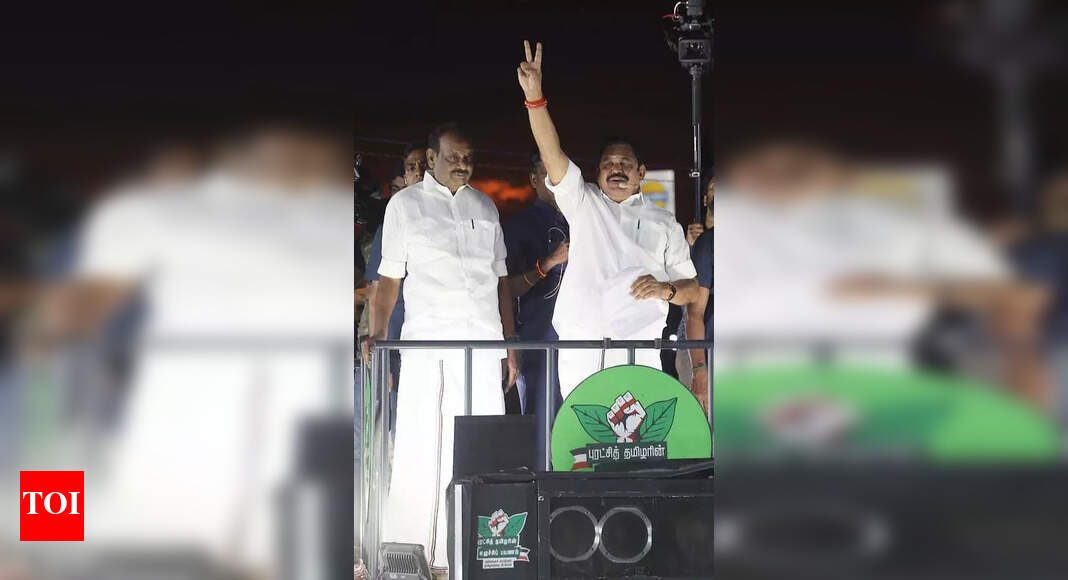 EPS continues to slam DMK in Dindigul campaign | Madurai News - The ...
