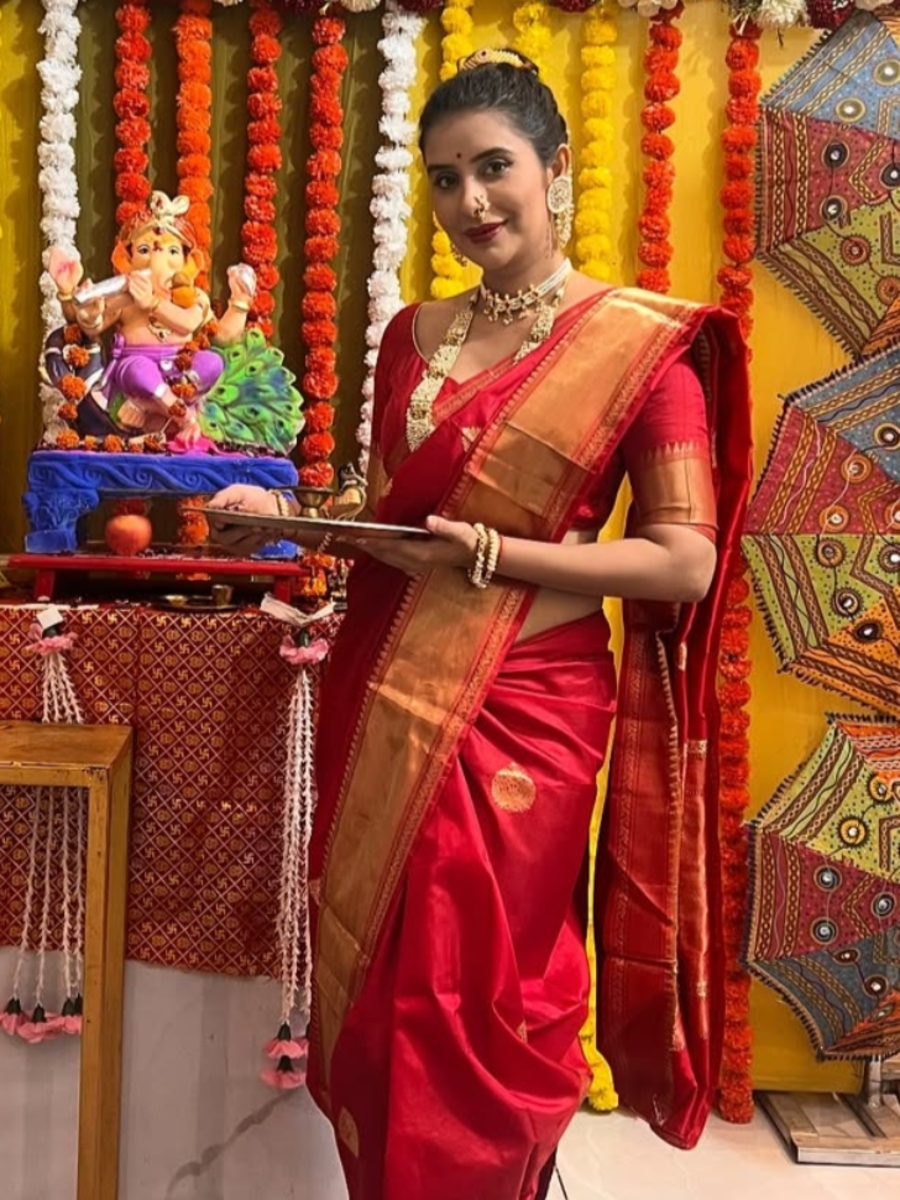 Charu Asopa’s Saree Moments You Can’t Miss | Times of India