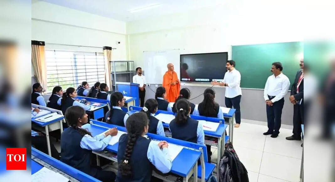 Lokesh visits Sri Adichunchanagiri Mahasamsthana Mutt and proposes ...