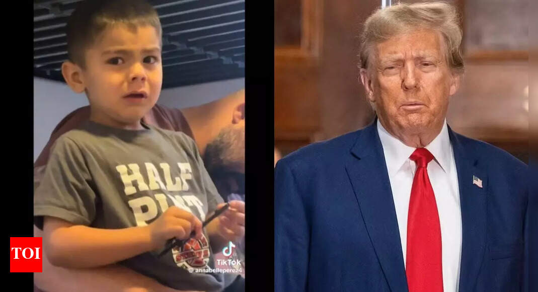 ‘Trump is a real person?’: Kid starts crying in a viral video after ...