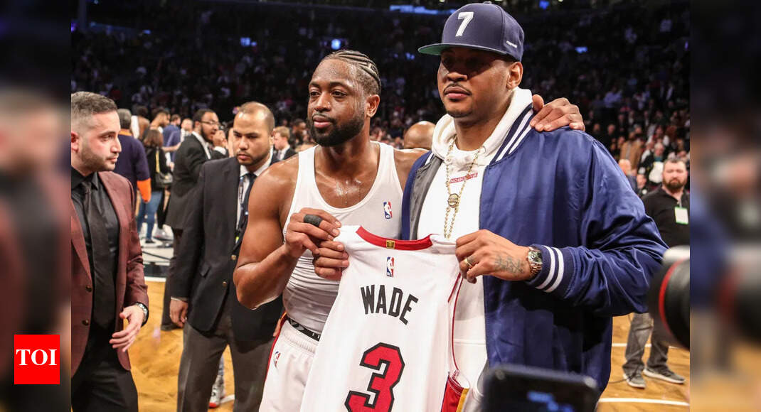Etleboro.org - "We salute you"- Dwyane Wade shares a glimpse of Carmelo Anthony's HOF ...