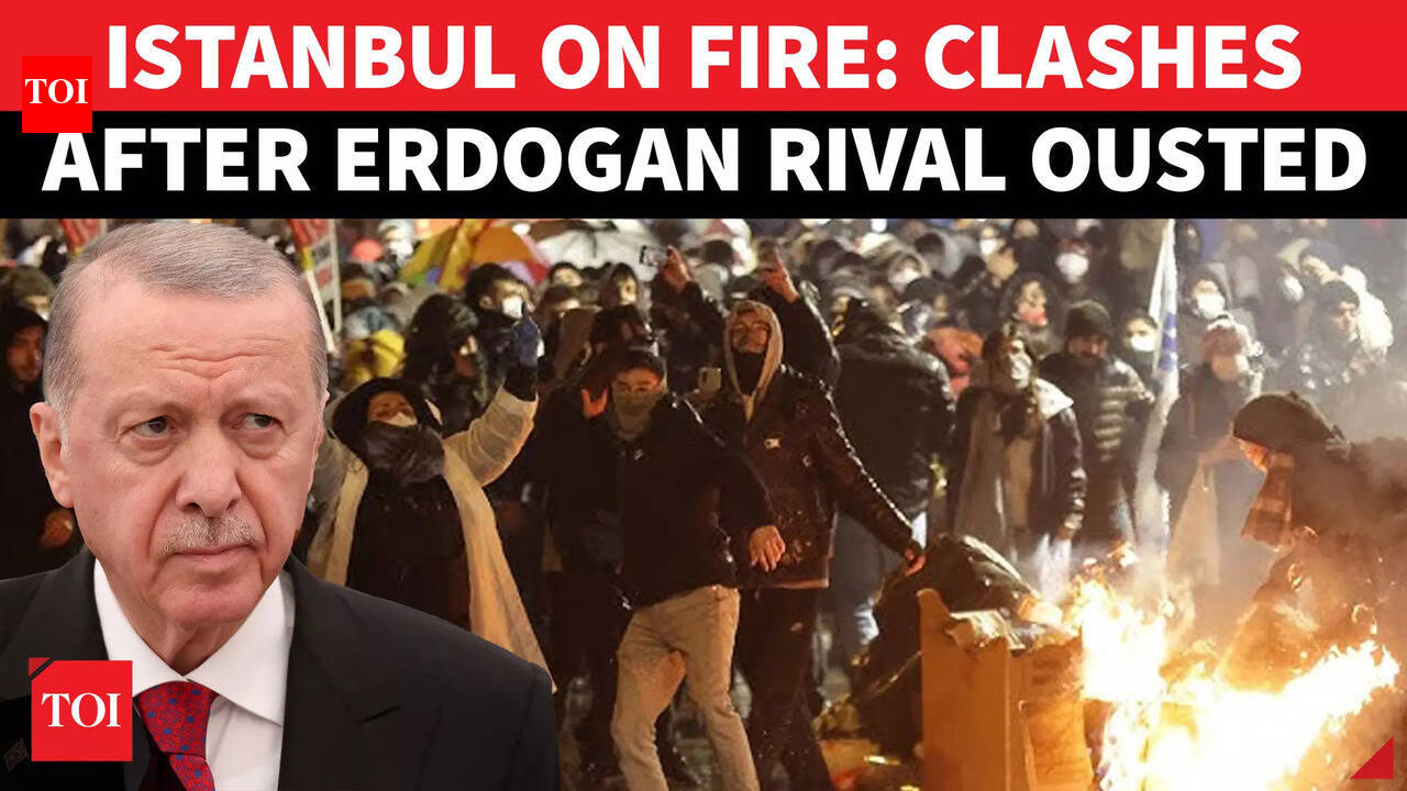 Turkish Streets On Fire: Clashes, Violence Rock Istanbul; Erdogan Cops ...