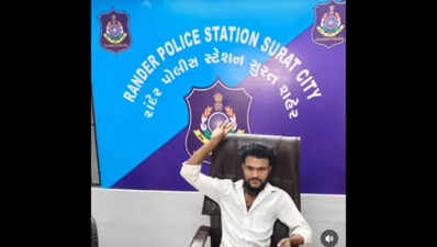 House painter held for making Insta reel in police station | Surat News ...