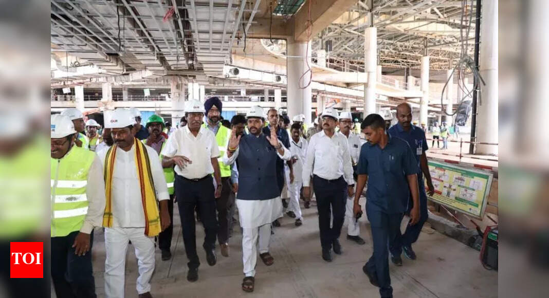 Bhogapuram airport 86% complete, inauguration likely by June 2026 ...