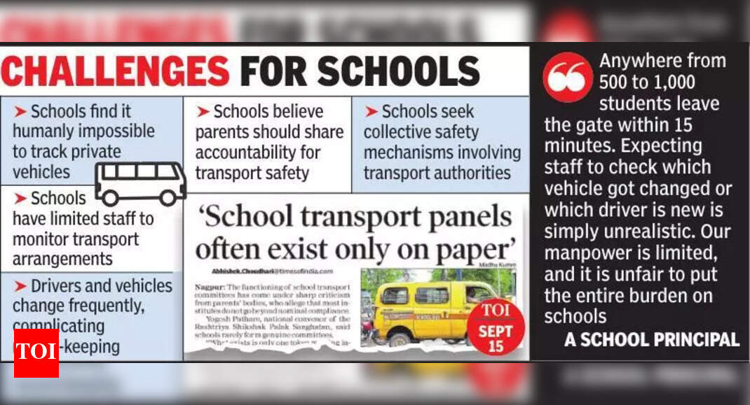 ‘Humanly impossible’, say principals about tracking school vans ...