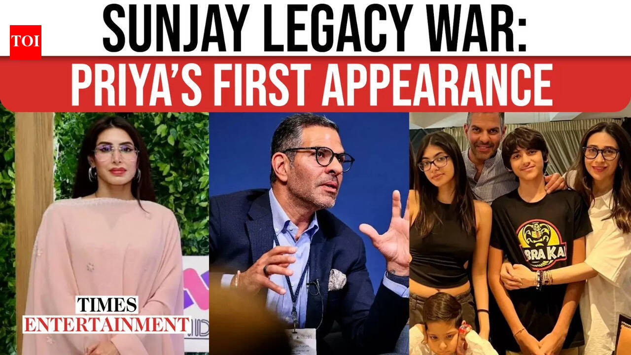 Priya Sachdev Kapur steps into public eye amid ₹30,000 crore Sunjay ...