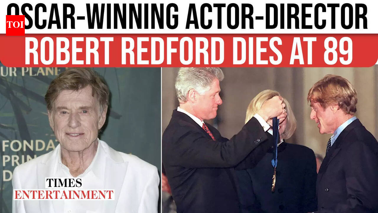 Oscar-Winning Actor & Director Robert Redford Dies At 89 - A Look ...