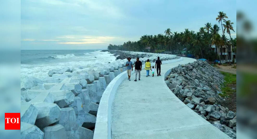 Government to construct tetrapod seawall in Edavanakkad to prevent sea ...