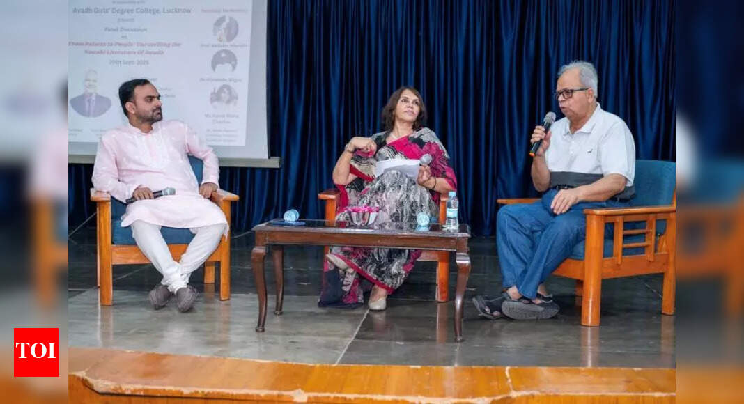 Cultural amnesia threatens Lko’s identity: Prof Nadeem | Lucknow News ...