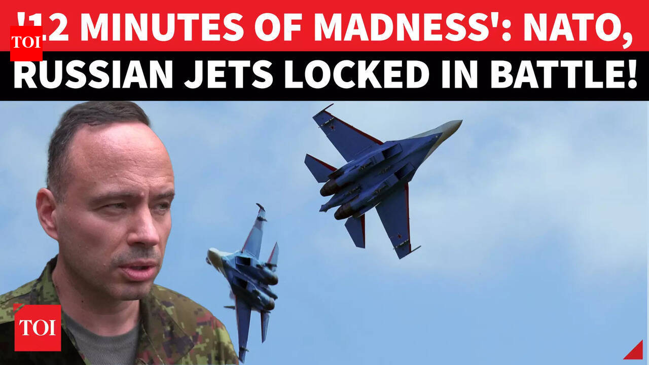 NATO-Russian Jets In 12-Minute Dogfight In Estonian Skies; Top ...