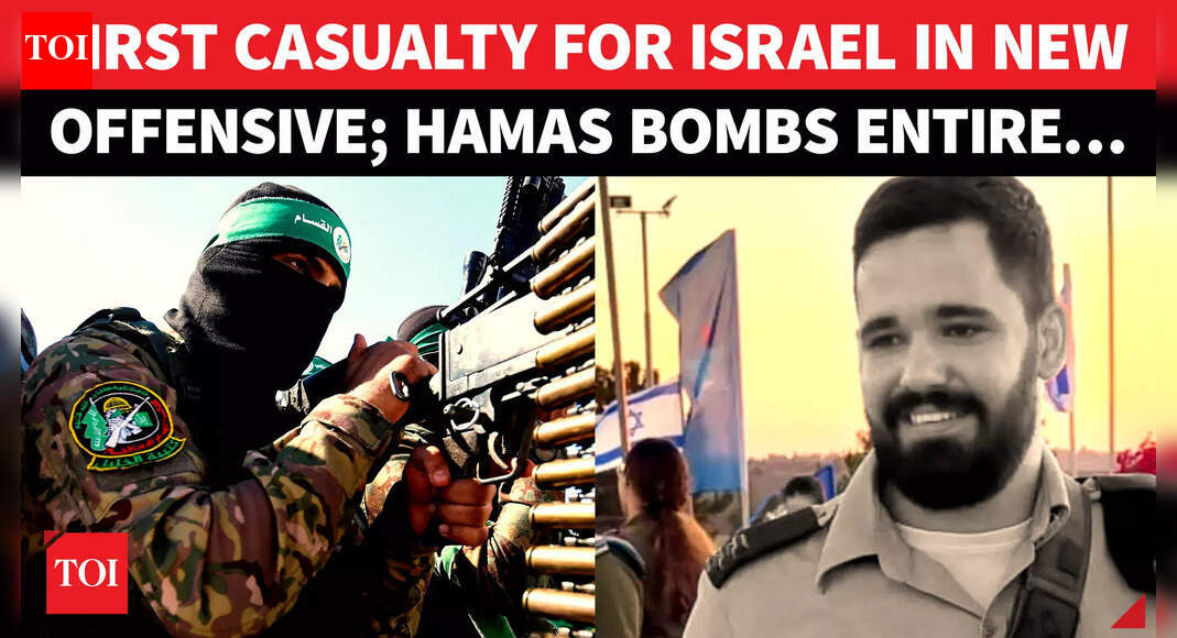 Hamas RPG Attack Kills Israeli Officer In Gaza City As UN Advocates Two ...