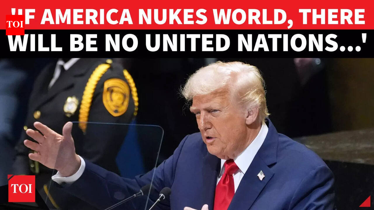 FULL EVENT: 'If USA Nukes World, There Will Be No UN' | Trump Goes ...