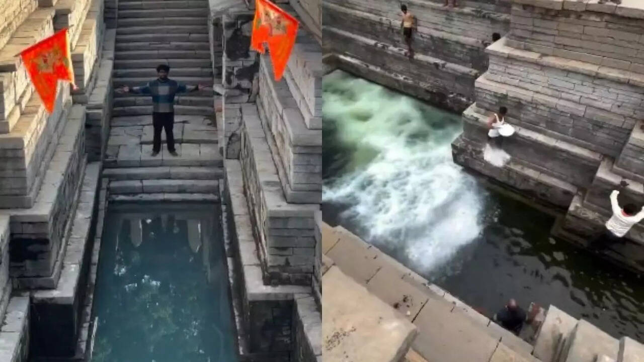 Influencer Cleans Century-Old Temple Well, Video Goes Viral