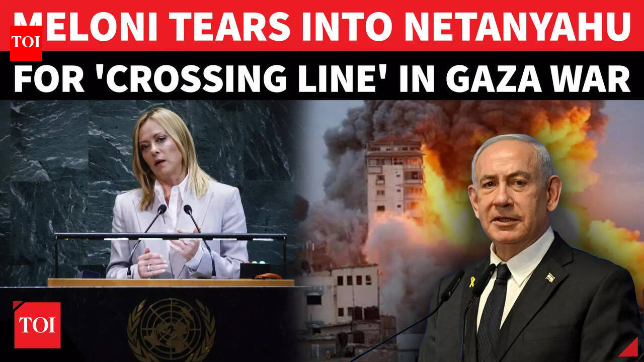 ‘You’ve No Right…’: Italy’s Meloni Slams Netanyahu Over 'Gaza Genocide ...
