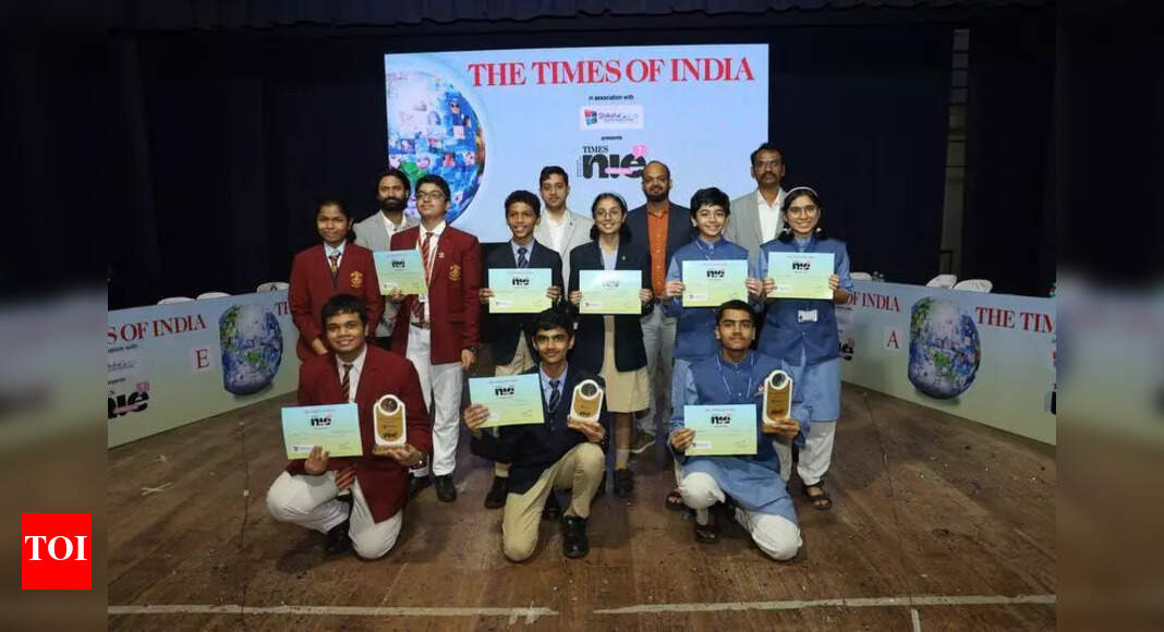 Sanskriti School emerges as champion at TOI-NIE Quizomania 2025 | Pune ...